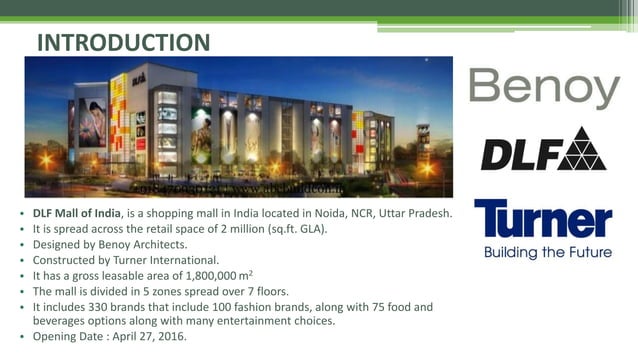 dlf-mall-of-india-case-study.pdf | Malls & Shopping Centers | Attractions