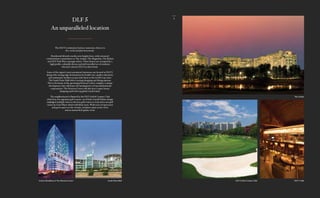 DLF The Creste in Sector 54, Golf course road, Gurugram Brochure | PDF