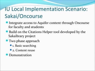 The Digital Library Federation Aquifer Initiative | PPT | Search | Internet