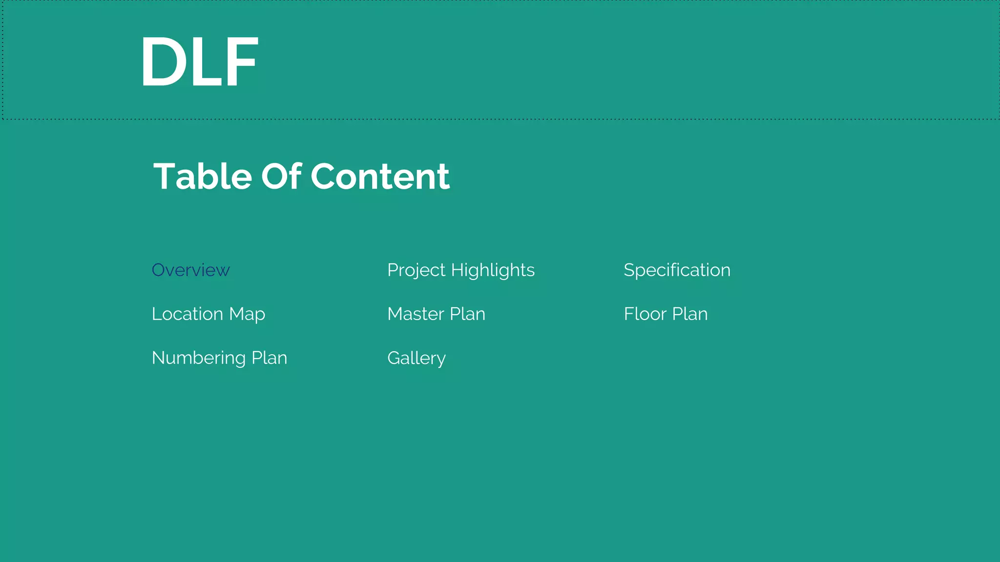 DLF Capital Greens New Delhi | PPTX