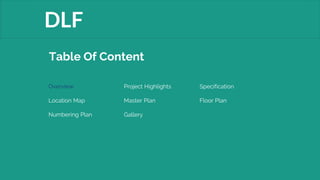 DLF Capital Greens New Delhi | PPTX