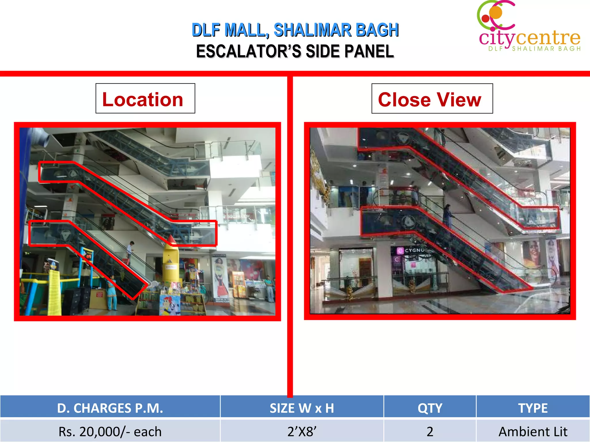DLF CITY CENTRE MALL , SHALIMAR BAGH | PPT