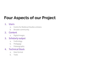 Digital Tools for Manuscript Study IIIF | PPT
