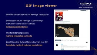 Innovating Digital Repositories: enhancing the basic DSpace with DSpace ...