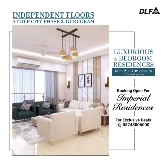 Luxurious 4 Bedroom Residences - Independent Floors - DLF Imperial Residences | PDF | Rail ...