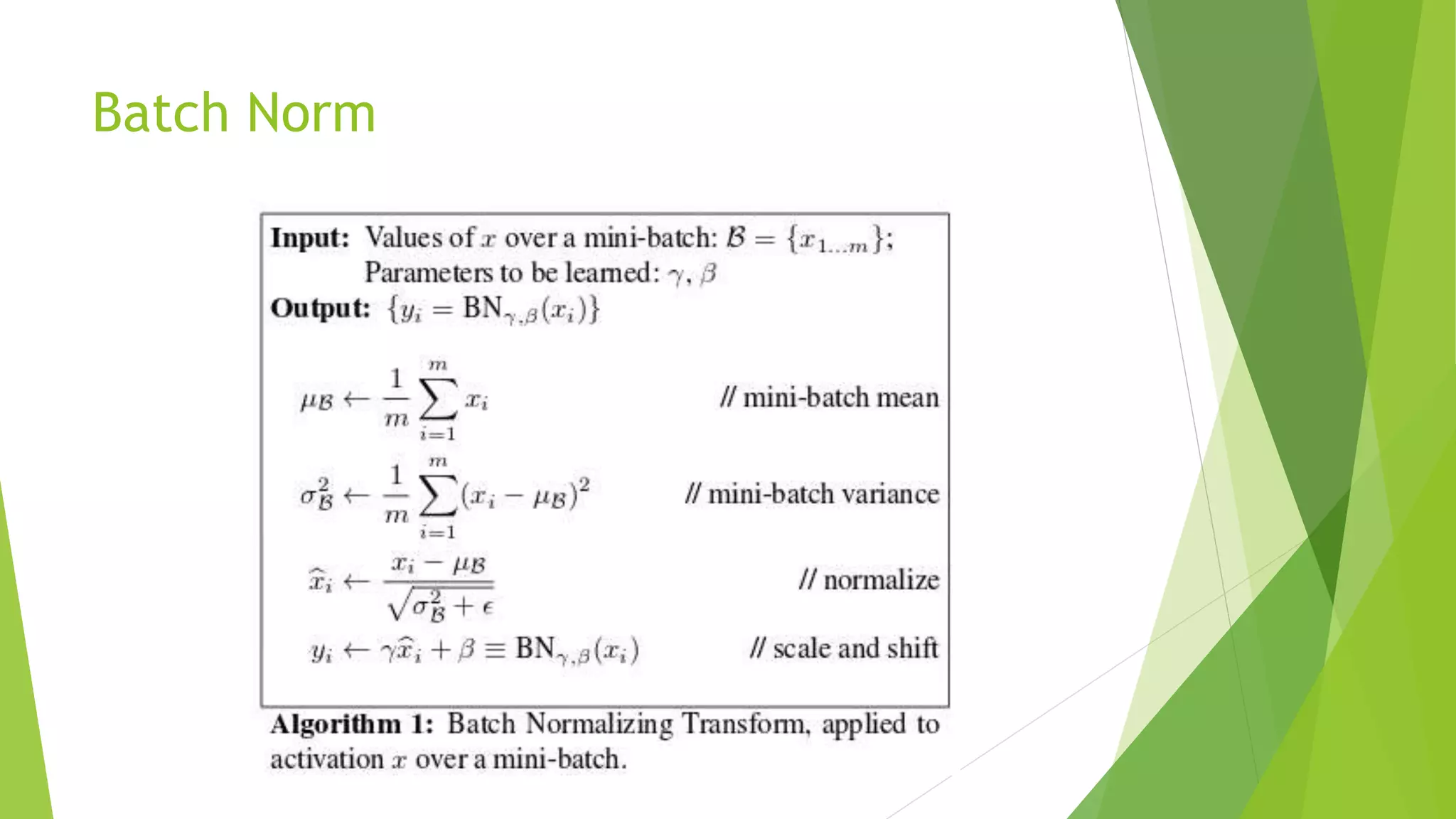 Deep learning for Computer Vision intro | PPTX