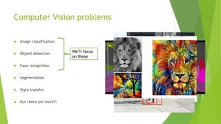 Deep learning for Computer Vision intro | PPTX