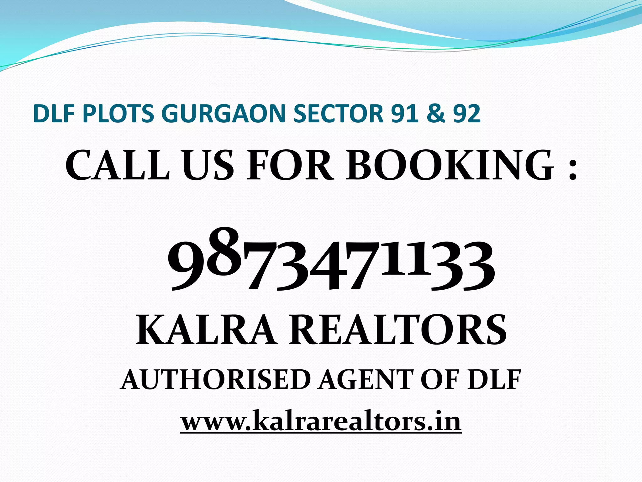 Dlf plots gurgaon | PPTX
