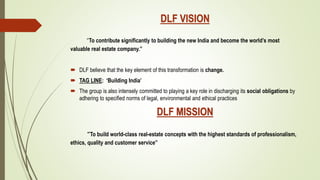 Financial analysis of DLF | PPTX