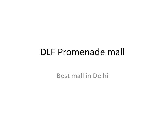DLF Promenade mall.pptx