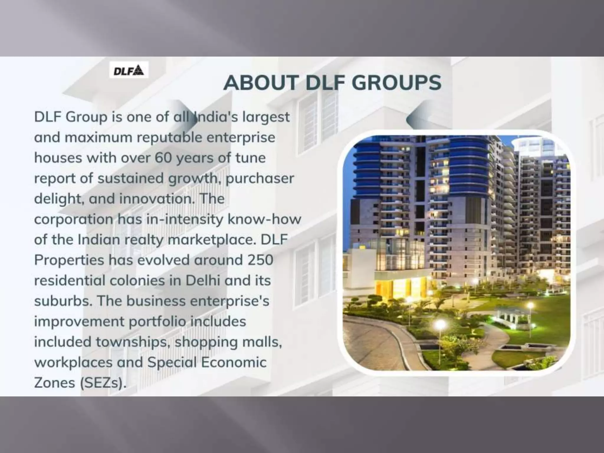DLF Sector 63 Gurugram New Launch 2&3BHK Residential Apartments | PPTX