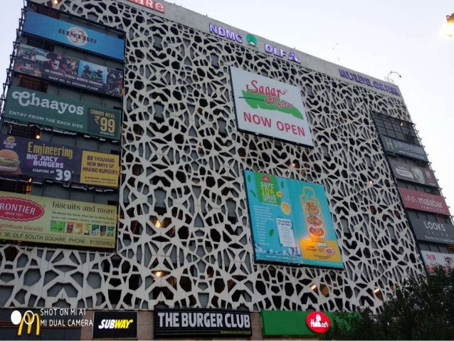 Dlf south square Shops for Rent Sarojini Nagar Delhi