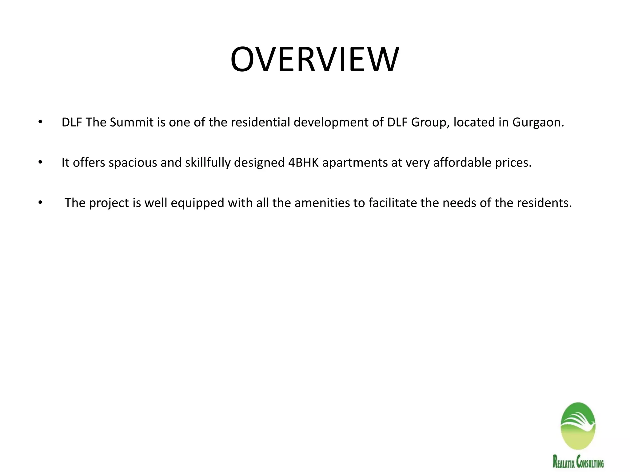 DLF THE SUMMIT | PDF