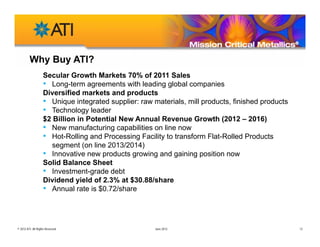 ATI INVESTOR PRESENTATION | PDF