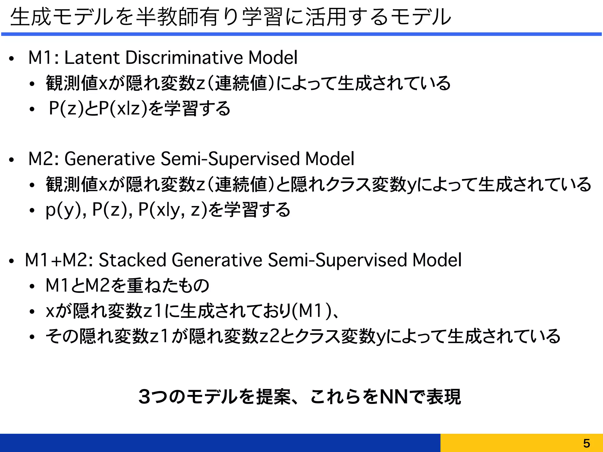 DL Hacks輪読 Semi-supervised Learning with Deep Generative Models | PPT ...