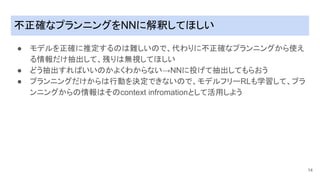 [DL輪読会]Imagination-Augmented Agents for Deep Reinforcement Learning / Learning model-based ...