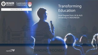 Deakin University Lancaster University Indonesia | PPT