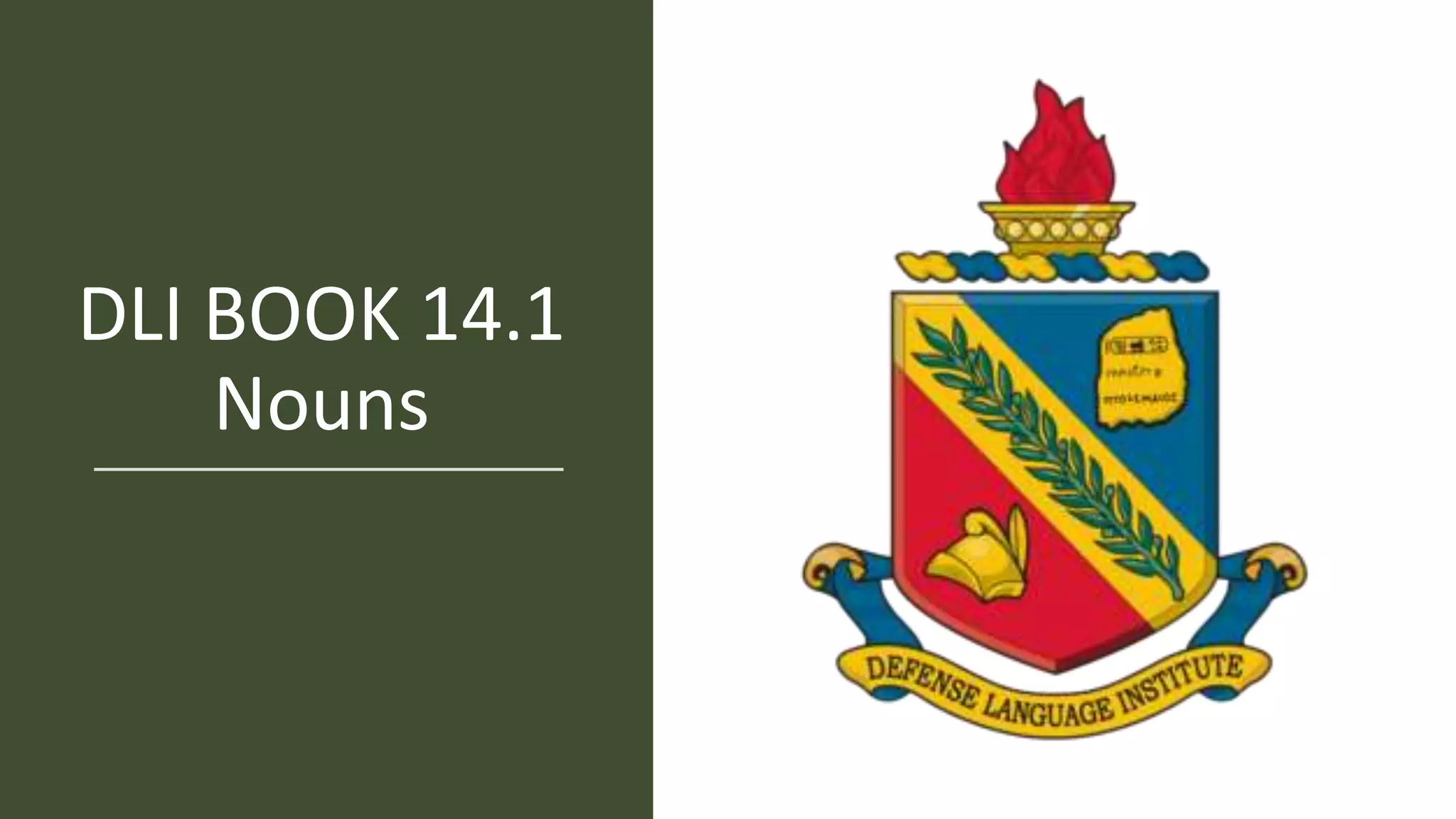 DLI ALC BOOK 14 LESSON 1 | PPTX