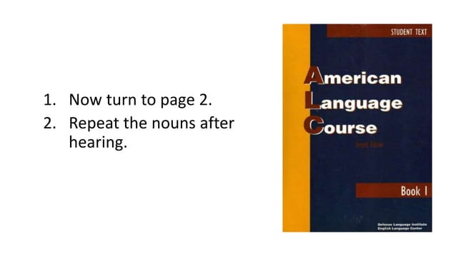 DLI ALC BOOK 14 LESSON 1 | PPTX