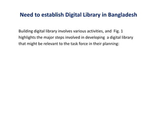 D libraries in bangladesh | PDF