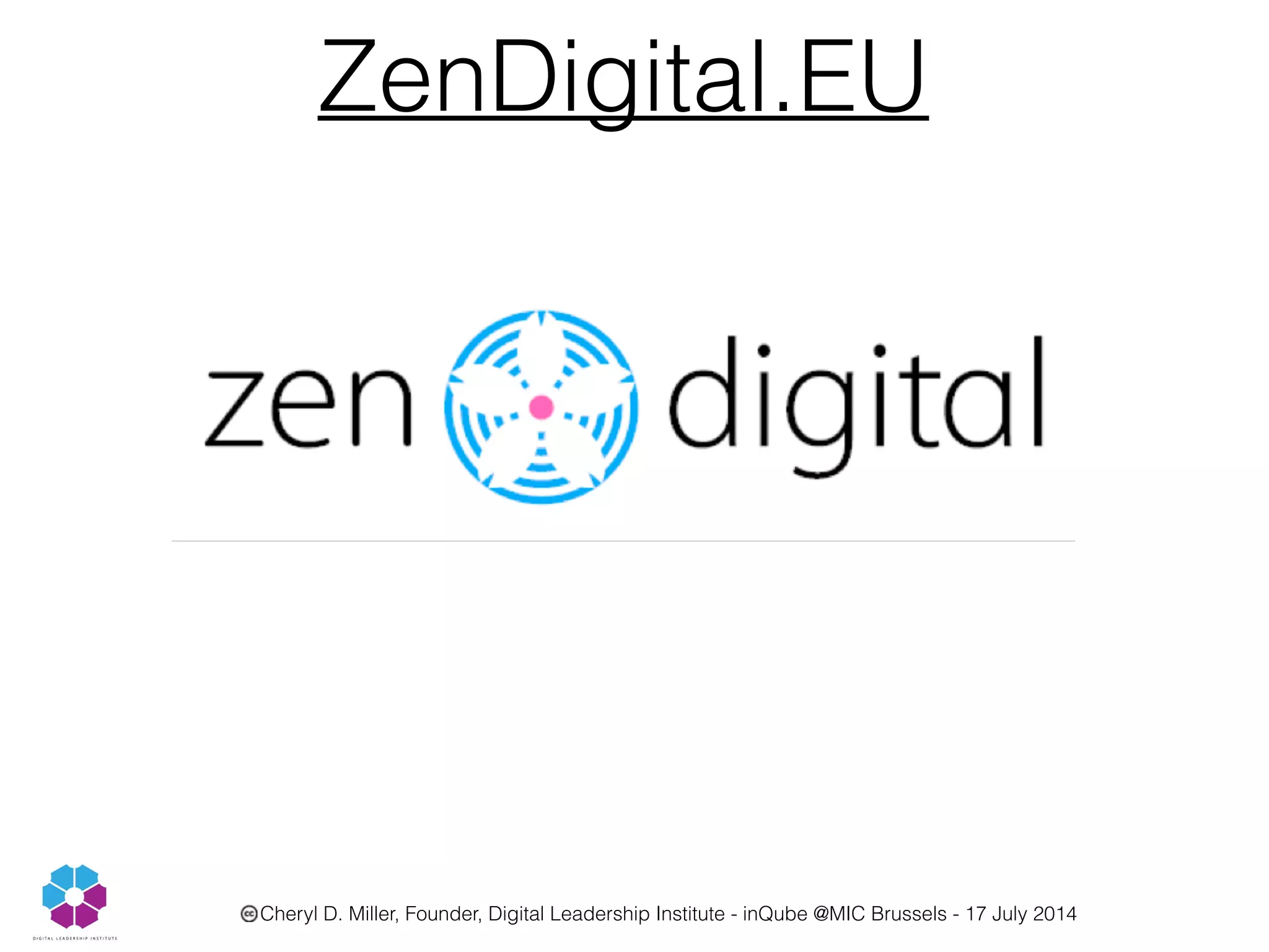 inQube Webinar: Digital Branding for Digital Starters | PPT