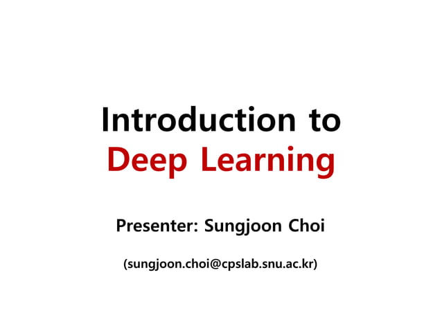 Deep Learning in Computer Vision | PPTX | Web Development | Internet