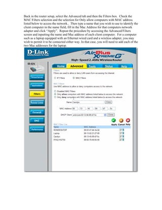 D link router_setup_example | PDF | Computer Networking | Computing