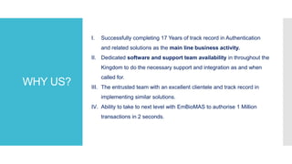 DLI Patient Identification System | PPTX