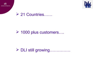 Dli products | PPT