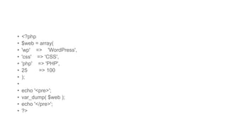 Dữ liệu mảng (array) | PPT