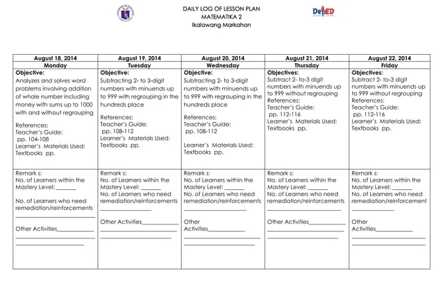 Dll GRADE 2 MATH | PDF