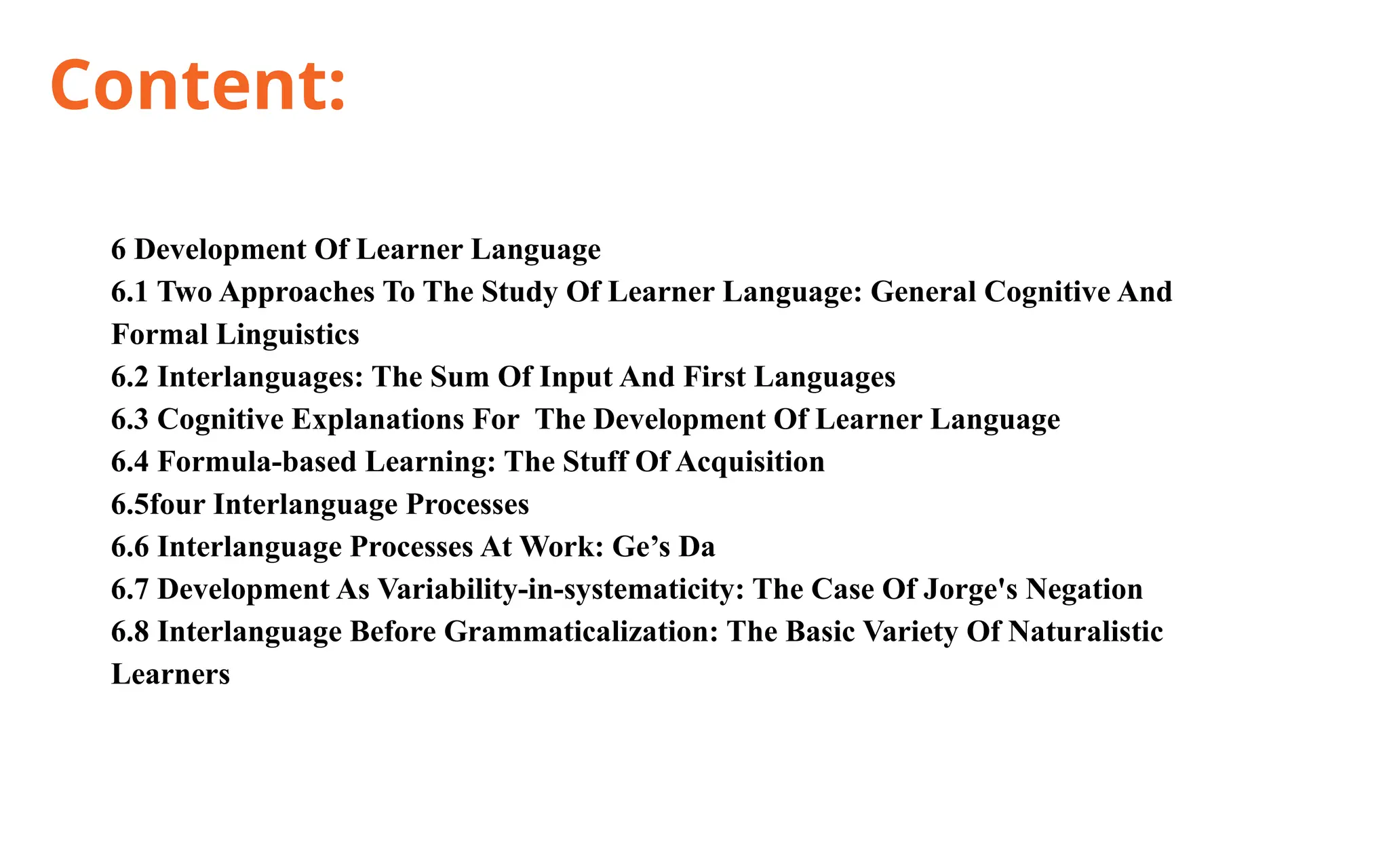 Learner Language / Development Learner Language/ Eiram Amjed | PPTX