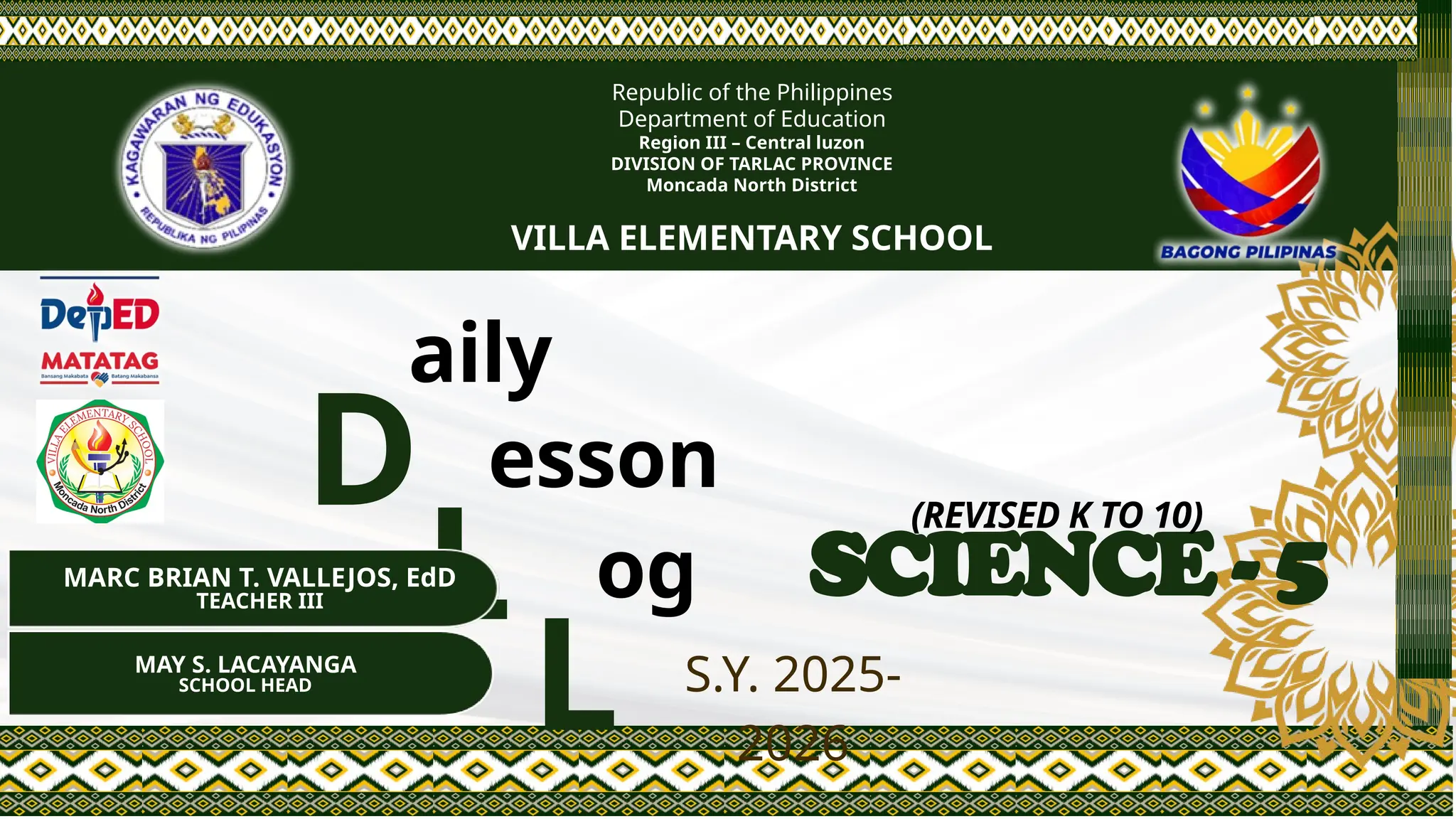 DLL - COVER........................................................... | PPTX