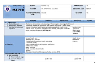 DLL - Health 10 - week 1- 2.pdf