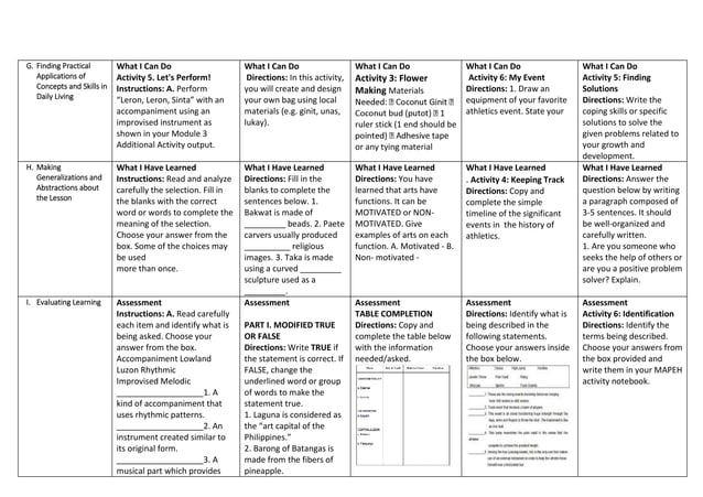DLL - MAPEH 7 (Week 6).docx