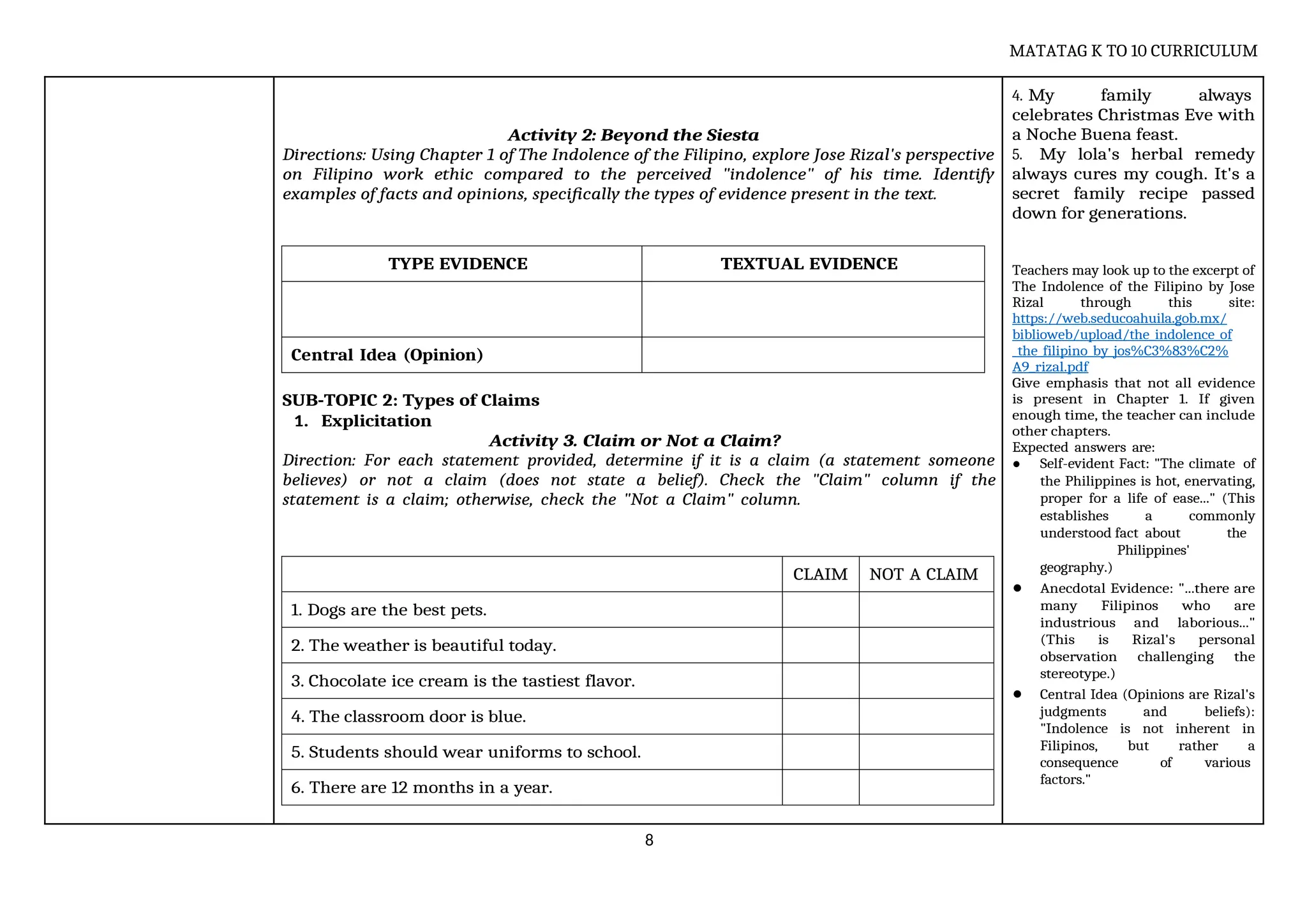 MATATAG-CURRICULUM-LP-FOR-GRADE8-Q2-WEEK2 | DOCX