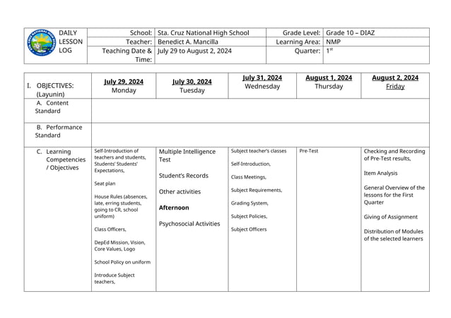 Daily Lesson Log-NMP 10 -Week 1-ICB.docx