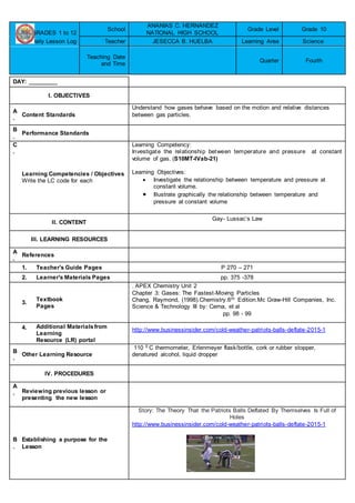 Dll template-g10-q4-module-1-1[1] | DOCX