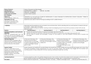 Daily Lesson Log -TERM 1 WEEK 2 grades 3 | DOCX