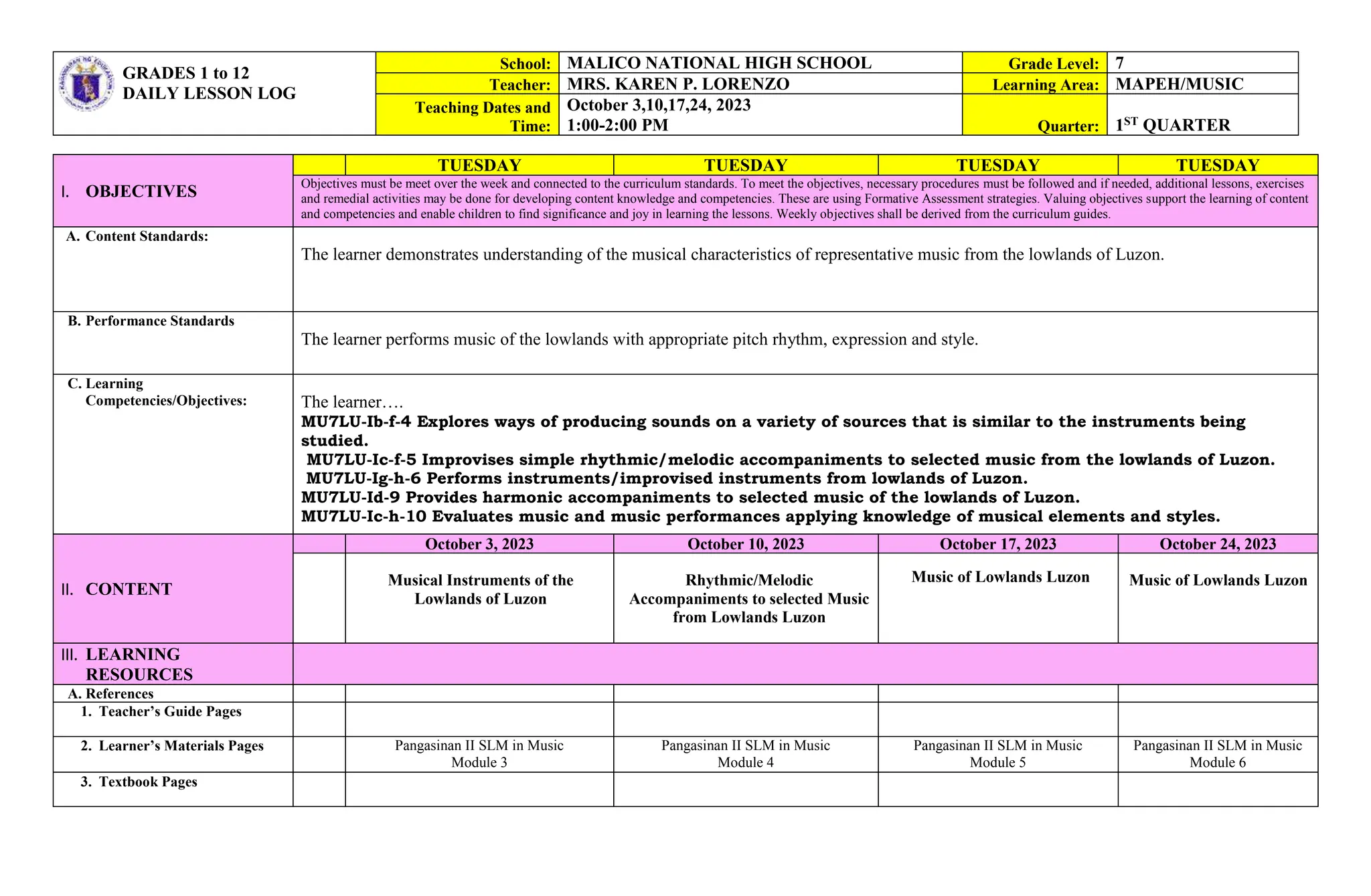 DLL 7 q1 MUSIC 2 2023.docx