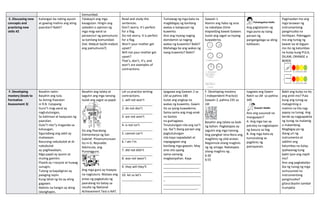 Daily Lesson Plan ALL SUBJECTS GRADE 2 Q3 W7 | PDF