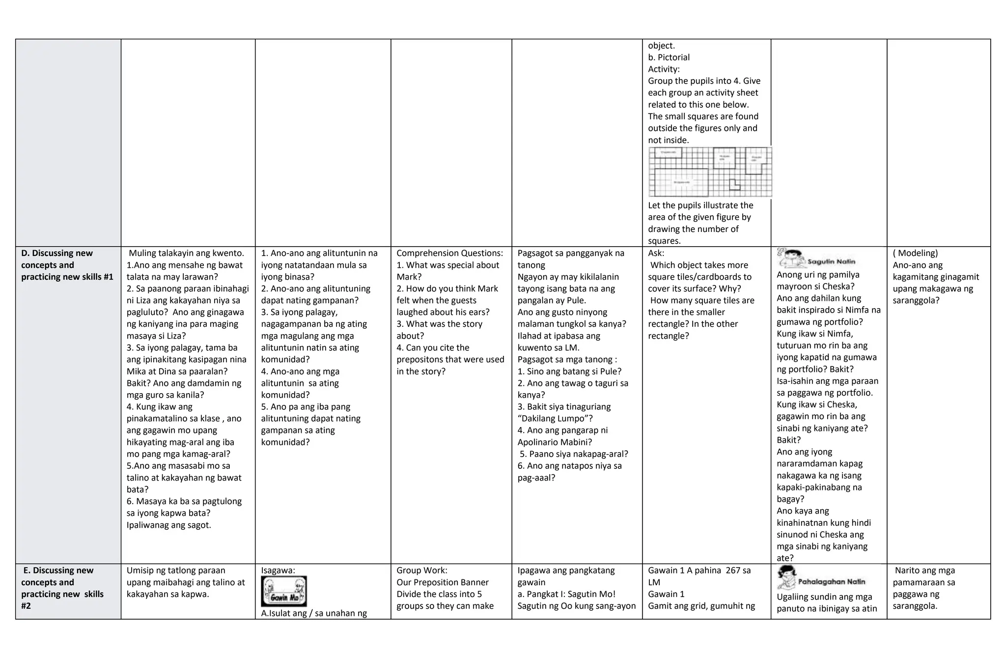 GRADE 2 | Quarter 4 Week 6 Prepositions of Place | MELC Based English ...