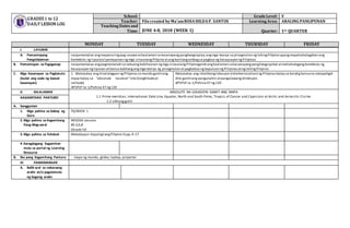 Dll araling panlipunan 5 q1_w1 | DOCX