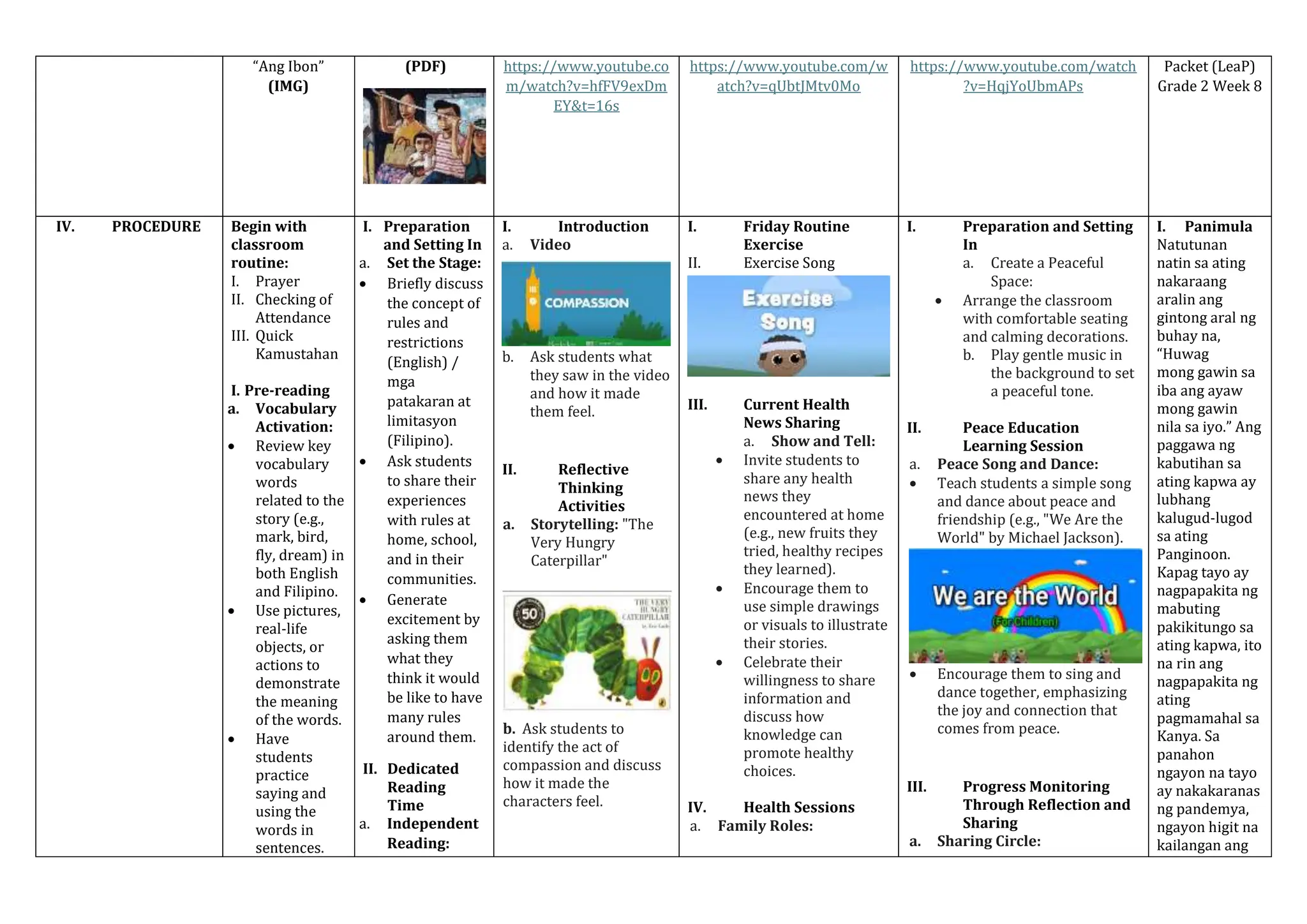 DLL Catch Up Friday March 22.docx CATCH UP FRIDAYS | DOCX