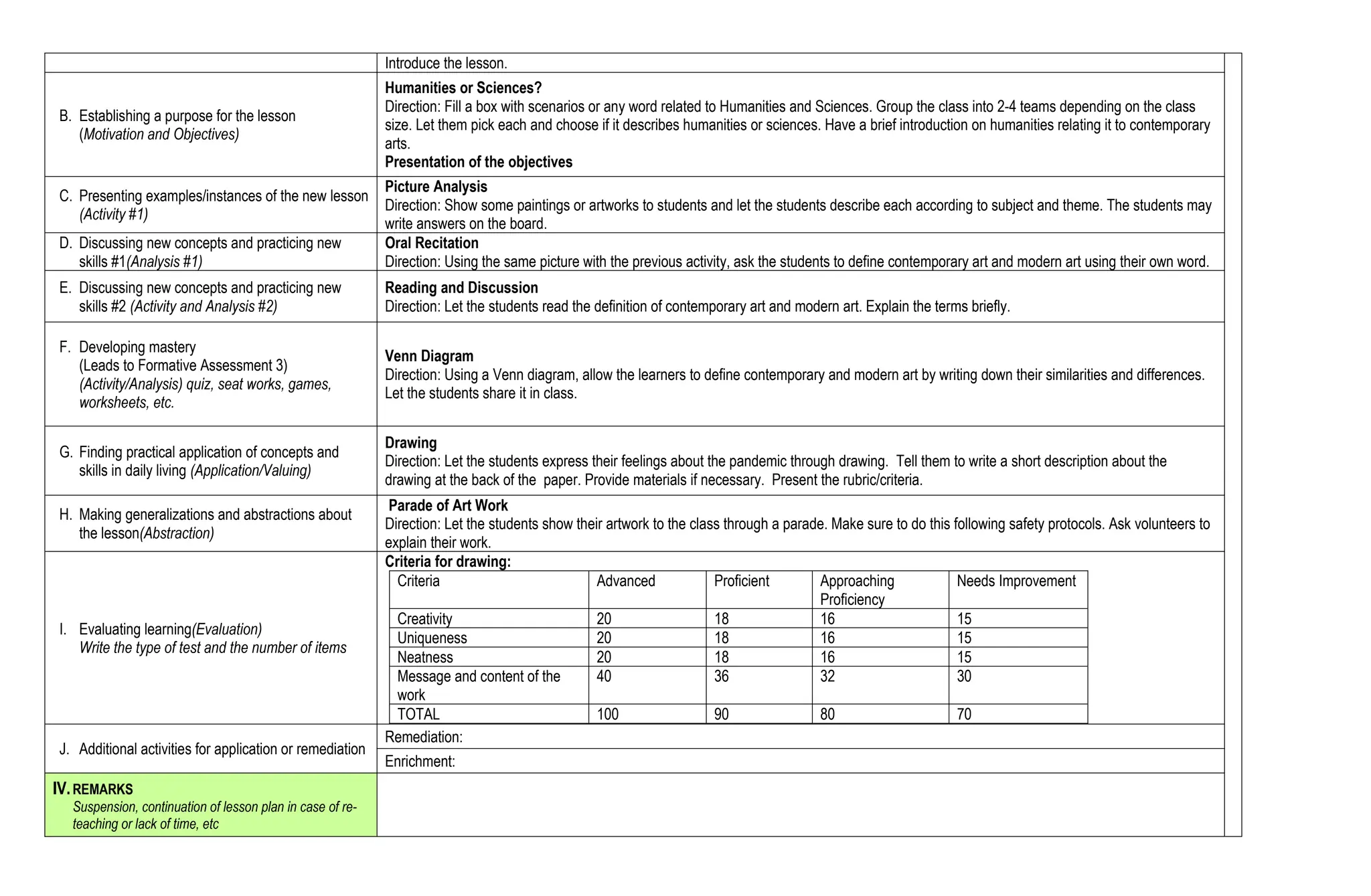 DLL Contemporary Philippines arts from the Region | DOCX