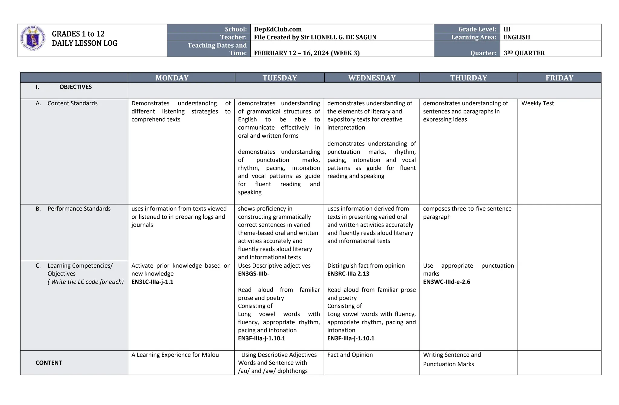 DailyLessonLog_ENGLISH 3_Quarter3_W3.docx
