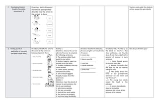 Daily Lesson Log Quarter Four Week TWO v. 2 | PPT