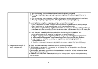 Daily lESSON pLAN FOR MODYUL 1 ESP 8 UNANG MARKAHAN | DOCX