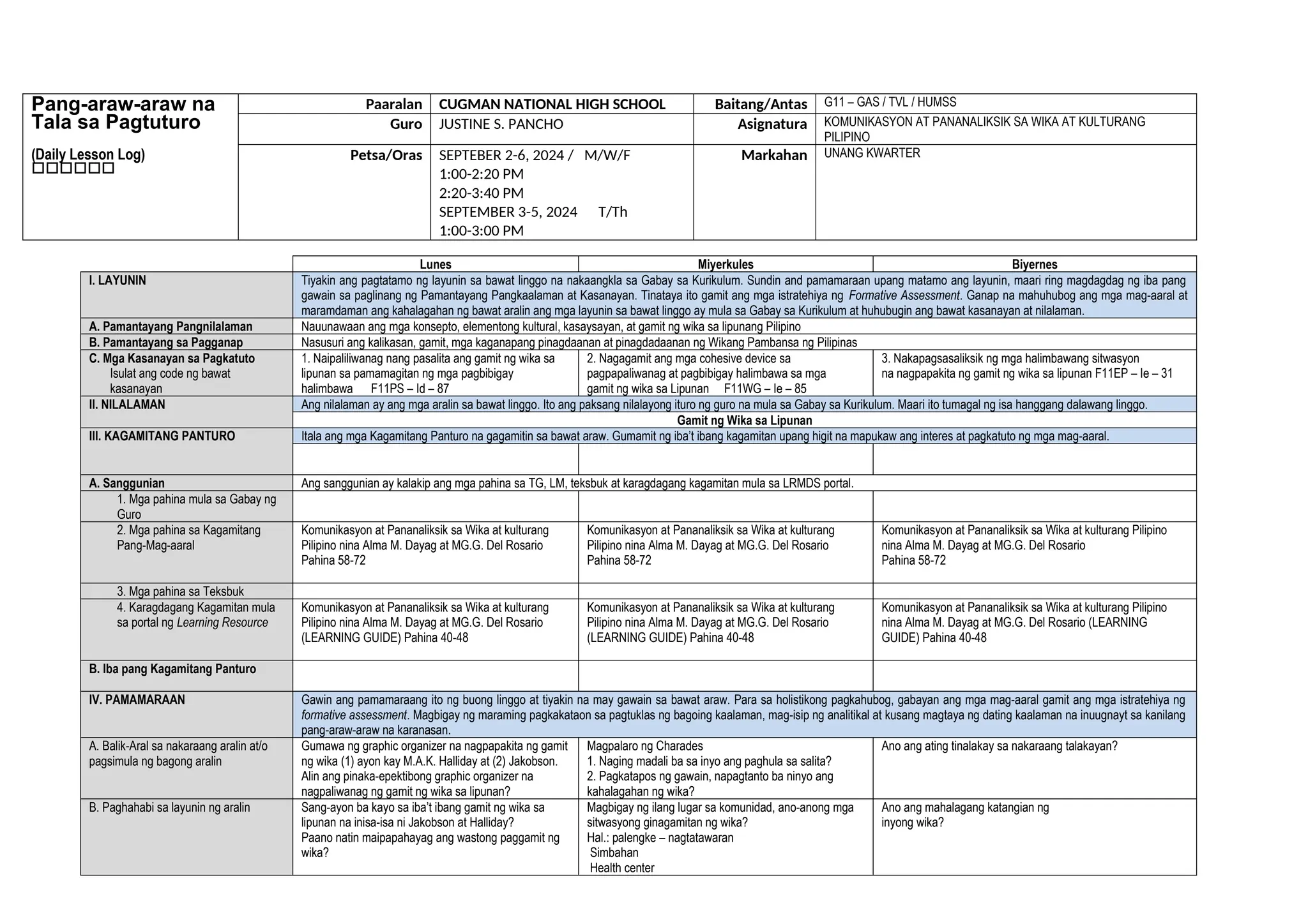 DLL (fil 11) week 5.docx komunikasyon at pananaliksik sa wika at ...