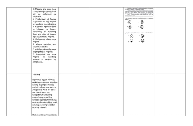 DAILY LESSON LOG FILIPINO 6 QUARTER 1 WEEK 8 | DOCX